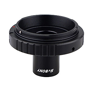 SVBONY Microscope T Adapter Camera Adapter T2 Mount Adapter for Canon EOS Camera and Microscope with 23.2mm Eyepiece Ports