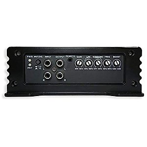 Kicker Bundle Compatible with Universal Vehicle 47QL7R12 12" Quad L7R 4800W Sub Box with HA-A1500.1 Amplifier and HA-AK0 1/0Ga Amp Install Kit
