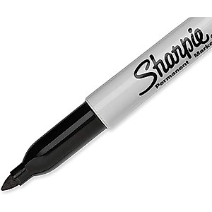 Sharpie 6 Pack 30101 Fine Point Permanent Marker Black