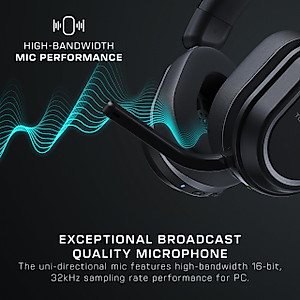 Turtle Beach Stealth 700 Gen 3 Wireless Multiplatform Amplified Gaming Headset for PC, PS5, PS4, Mobile – 24-bit Audio, 60mm Drivers, High-Bandwidth Microphone, Bluetooth, 80-Hr Battery – Black