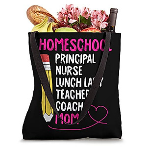 Home-school Mom Homeschooling Mama Mommy Mother Women Gift Tote Bag