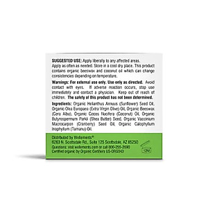 Wellements Organic Baby Chest and Foot Rub | Soothes and Comforts with Eucalyptus and Lavender | Certified Organic | Free From Petroleum, Menthol and Artificial Fragrance | 1.8 Fl Oz. | 3 Months+