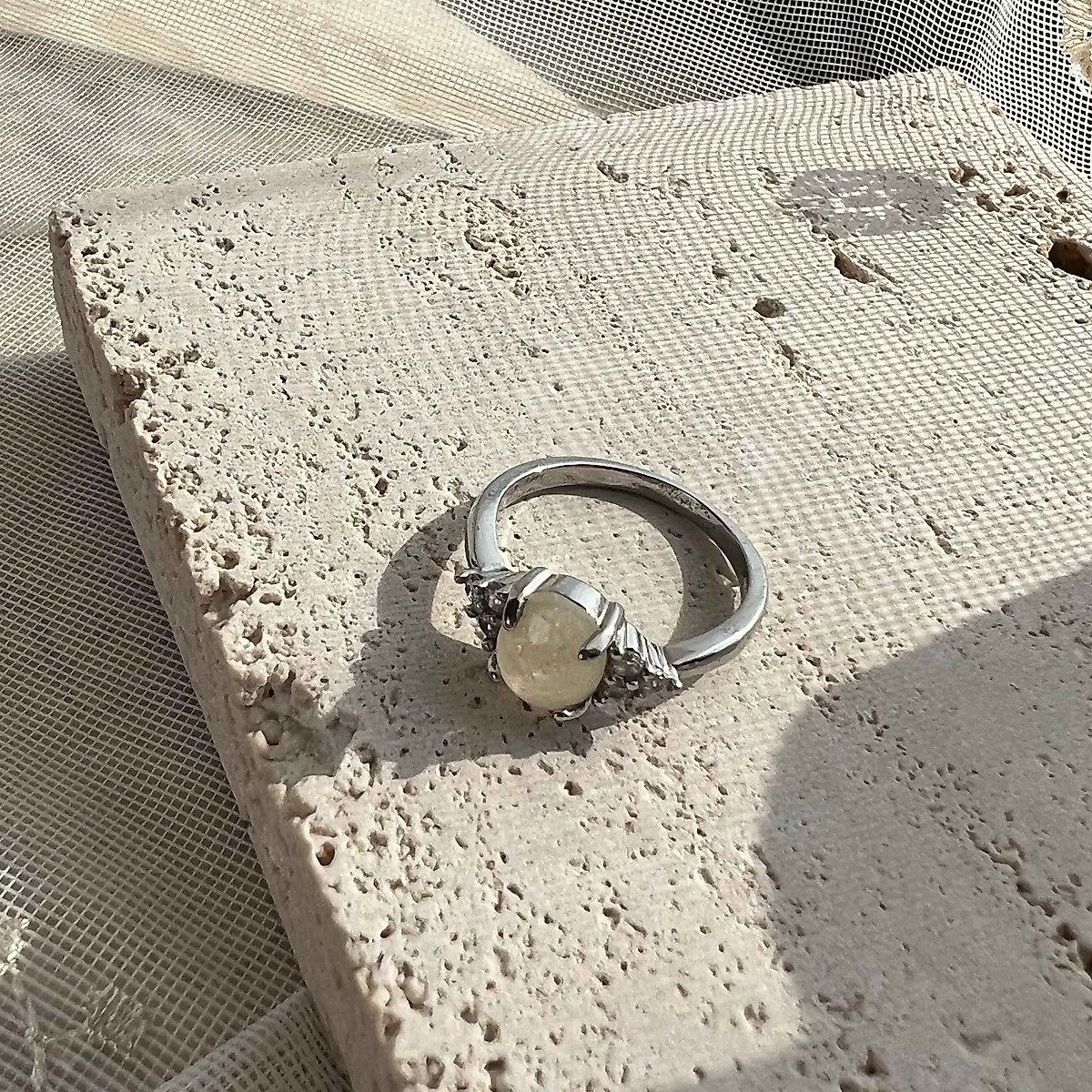 EBAT Halo Promise Ring Heart Love Birthstone Rings 1 Stone for Women Her Best Friends Jewelry Mothers Day Gifts With Birthstones Mother Daughter Personalized Engraved Custom Name Sterling Silver 3