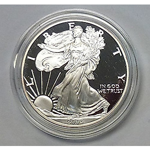 2003 W American 1 oz Silver Eagle Dollar PROOF US Mint