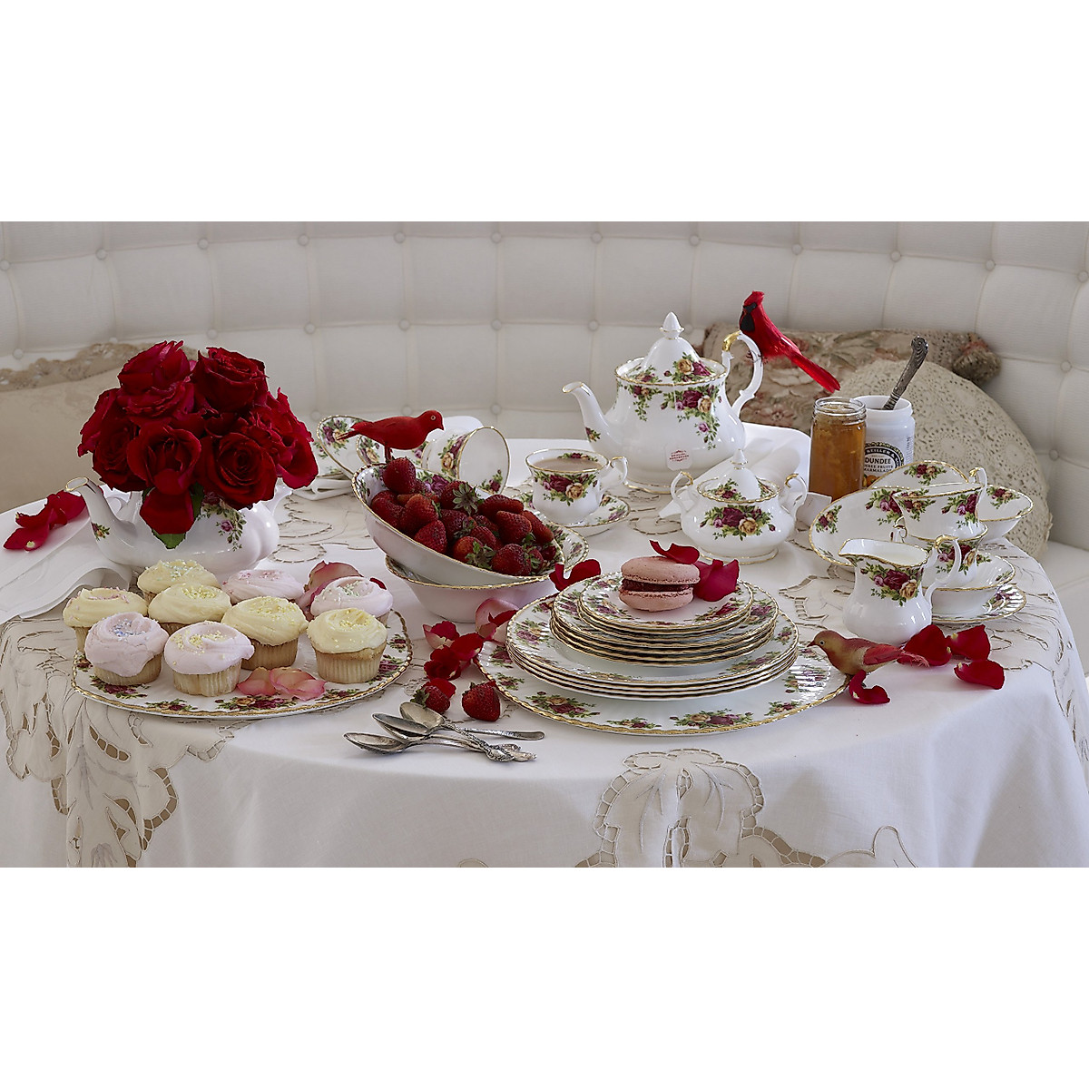 Royal Albert Old Country Roses 5-Piece Place Setting, Multi
