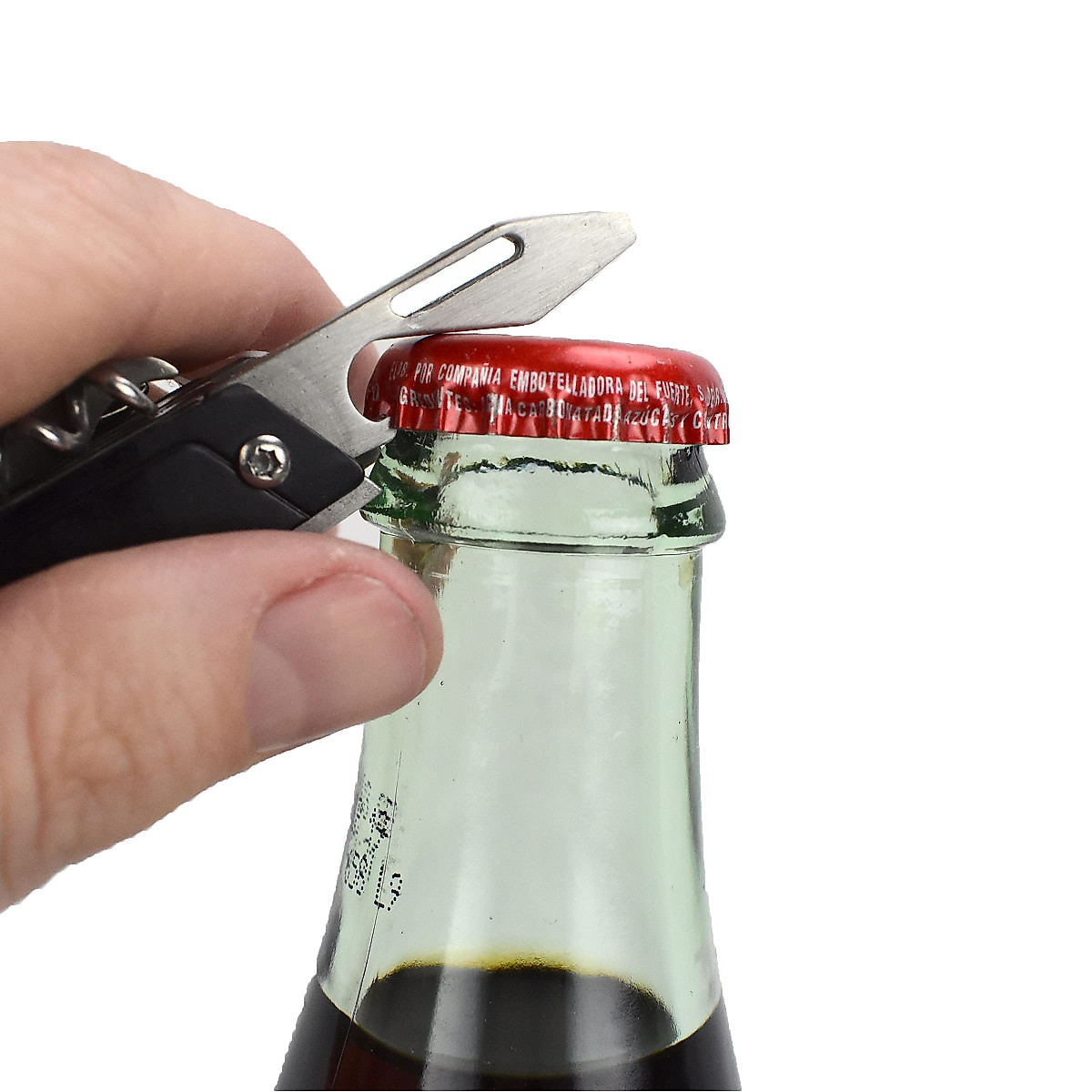 AceCamp 11-in-1 Compact Multi-Tool Pocket Knife, Blade, Saw, Scissors, Corkscrew, Nail File, Screwdrivers, Small Pick, Thread Loop, Bottle and Can Opener