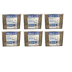 6 Pack (CASE) of GENERALAIRE 1099-20, 7047 Replacement Evaporator Filter Pads
