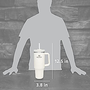 Stanley Adventure Quencher Travel Tumbler 40 oz Pack of 1 Cream Color