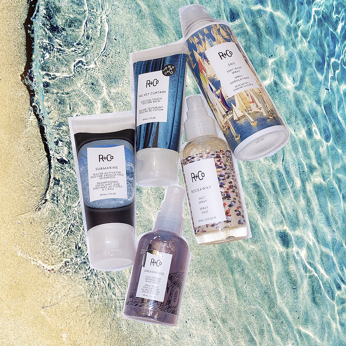 R+Co Submarine Water Activated Enzyme Exfoliating Shampoo 89 ml / 3 oz