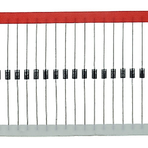 BOJACK 14 Value 240 pcs Diode Assortment Kit Contain Rectifier/Fast Recovery/Schottky/Switching Diode 1N4001 1N4004 1N4007 1N5404 1N5406 1N5408 RL207 FR107 FR207 UF4007 1N5817 1N5819 1N5822 1N4148