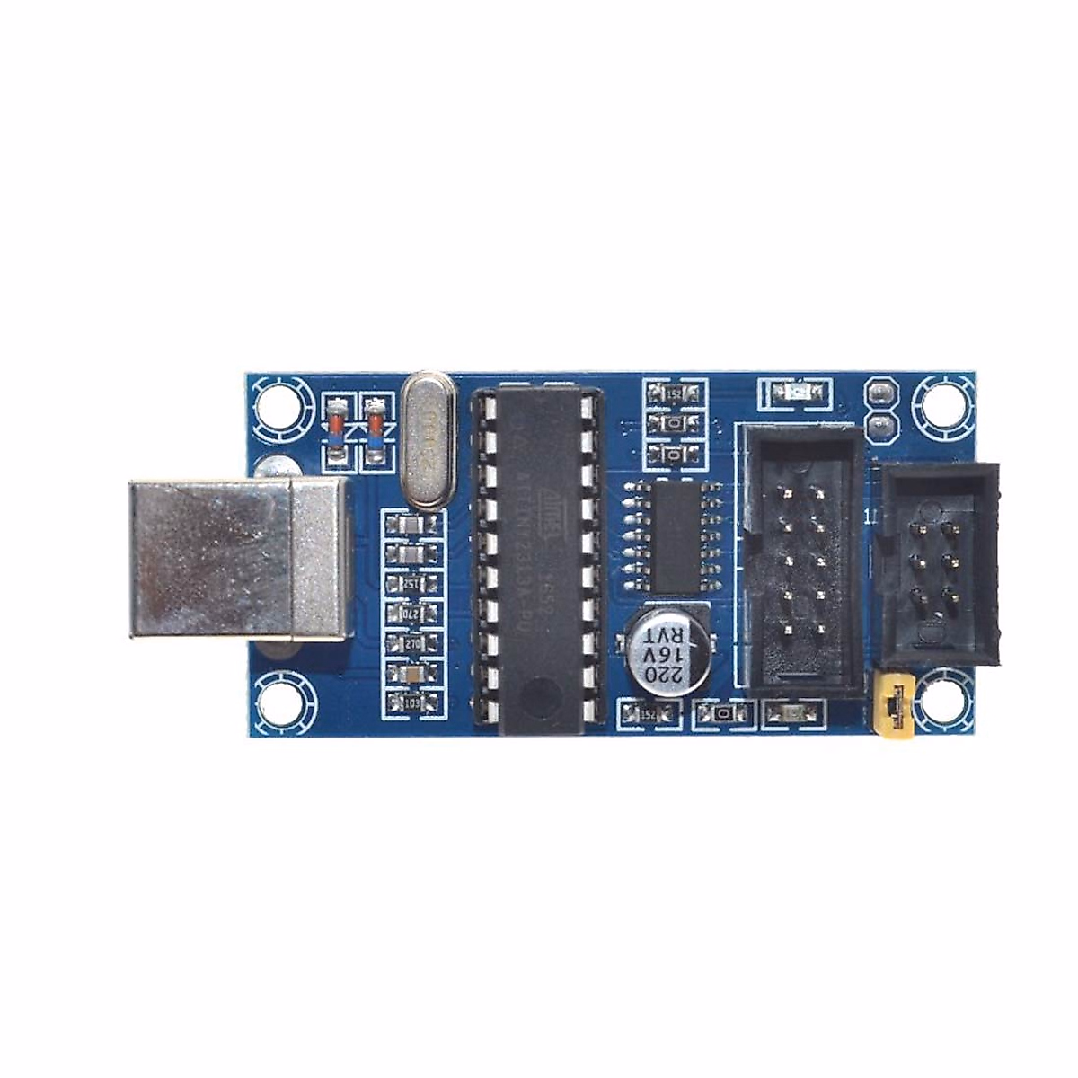 HiLetgo USBTiny USBtinyISP AVR ISP Programmer 6/10 Pin Bootloader for Arduino UNO MEGA