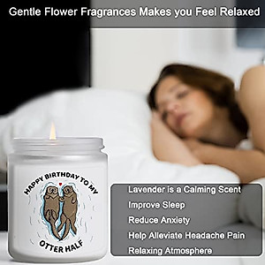 Birthday Gifts for Boyfriend Girlfriend -Boyfriend Birthday Gift Husband Birthday Gift Wife Birthday Gift Ideas Funny Birthday Gifts for Women-Birthday Gifts for Her -Lavender Candles(7oz)