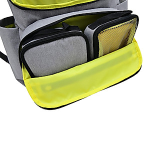 Diaper Backpack for Mom and Dad - Stylish Designer Diaper Bag for Women and Men, Boys and Girls - Baby Bookbag Includes Changing Pad, Large Roomy Pockets, Insulated Pouch - Great For Travel