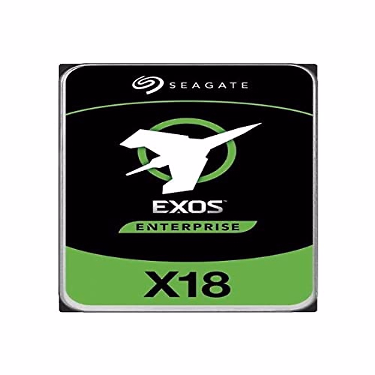 Seagate Exos X18 ST16000NM001J 16 TB Hard Drive - Internal - SATA (SATA/600) - Video Surveillance System, Storage System Device Supported - 7200rpm