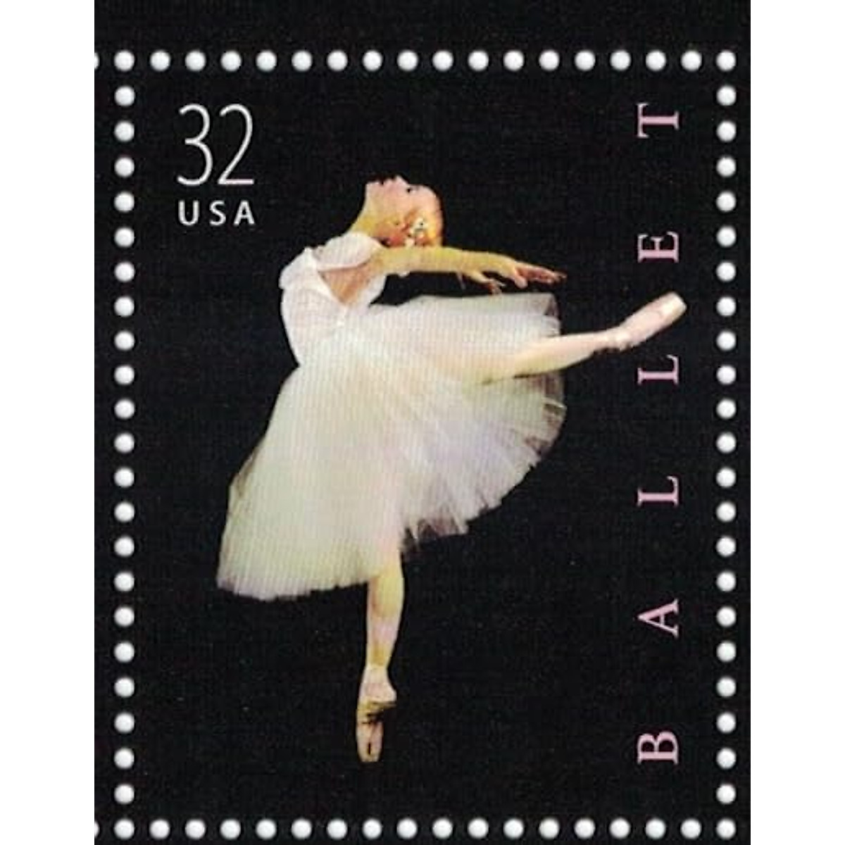 USPS American Ballet (Sheet of 20) 32 Cent Postage Stamps 1998 Scott #3237