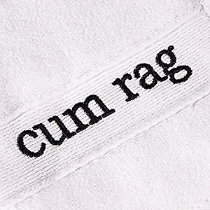 LoLoud Novelty Gifts for Boyfriend, Funny Towel Romantic Gift for Wedding Couple Fiance First Year Anniversary Valentines, Party Gag Gifts, Joke Humor Cloth for Husband Men BF(Black)