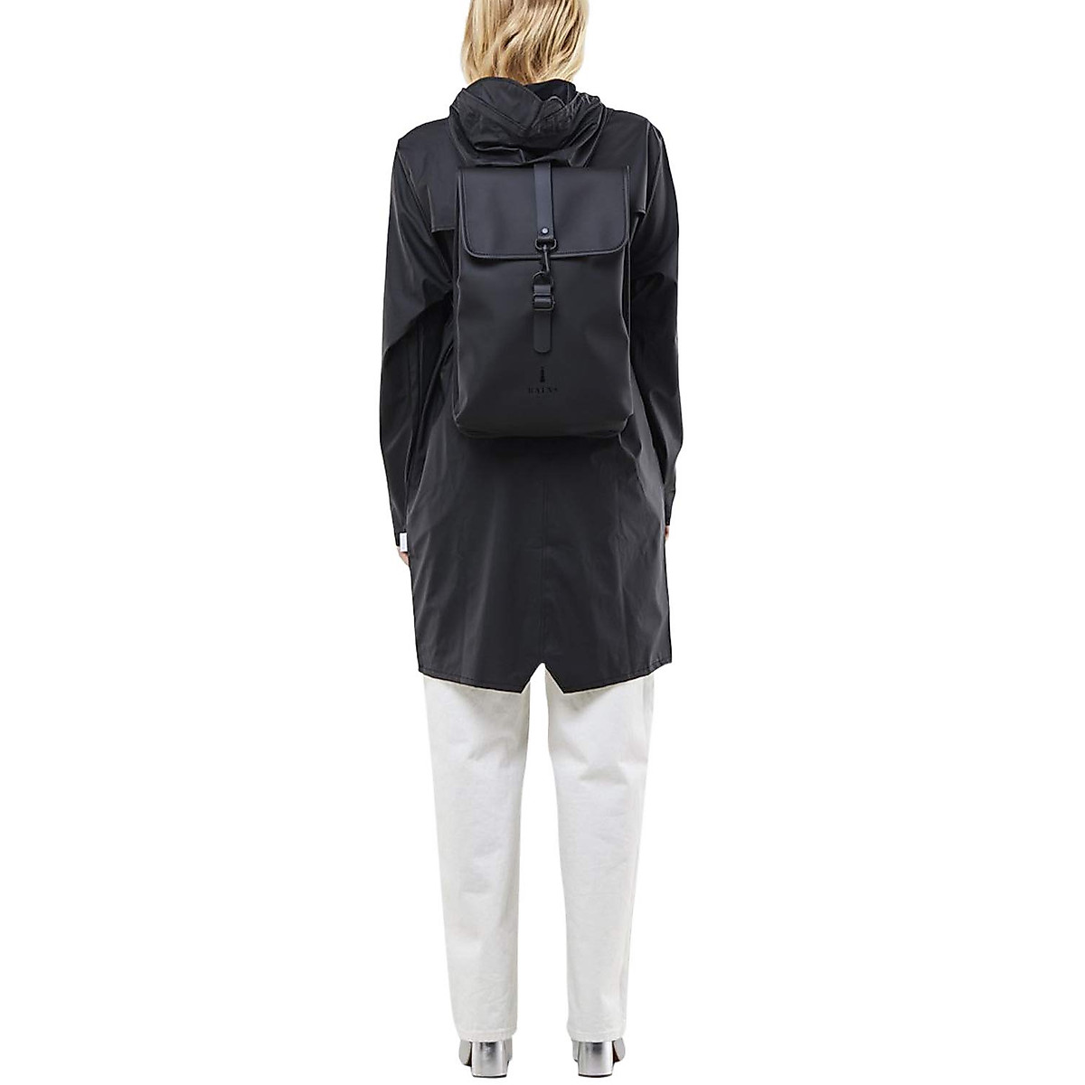 Rains Waterproof Rucksack Backpack - Black