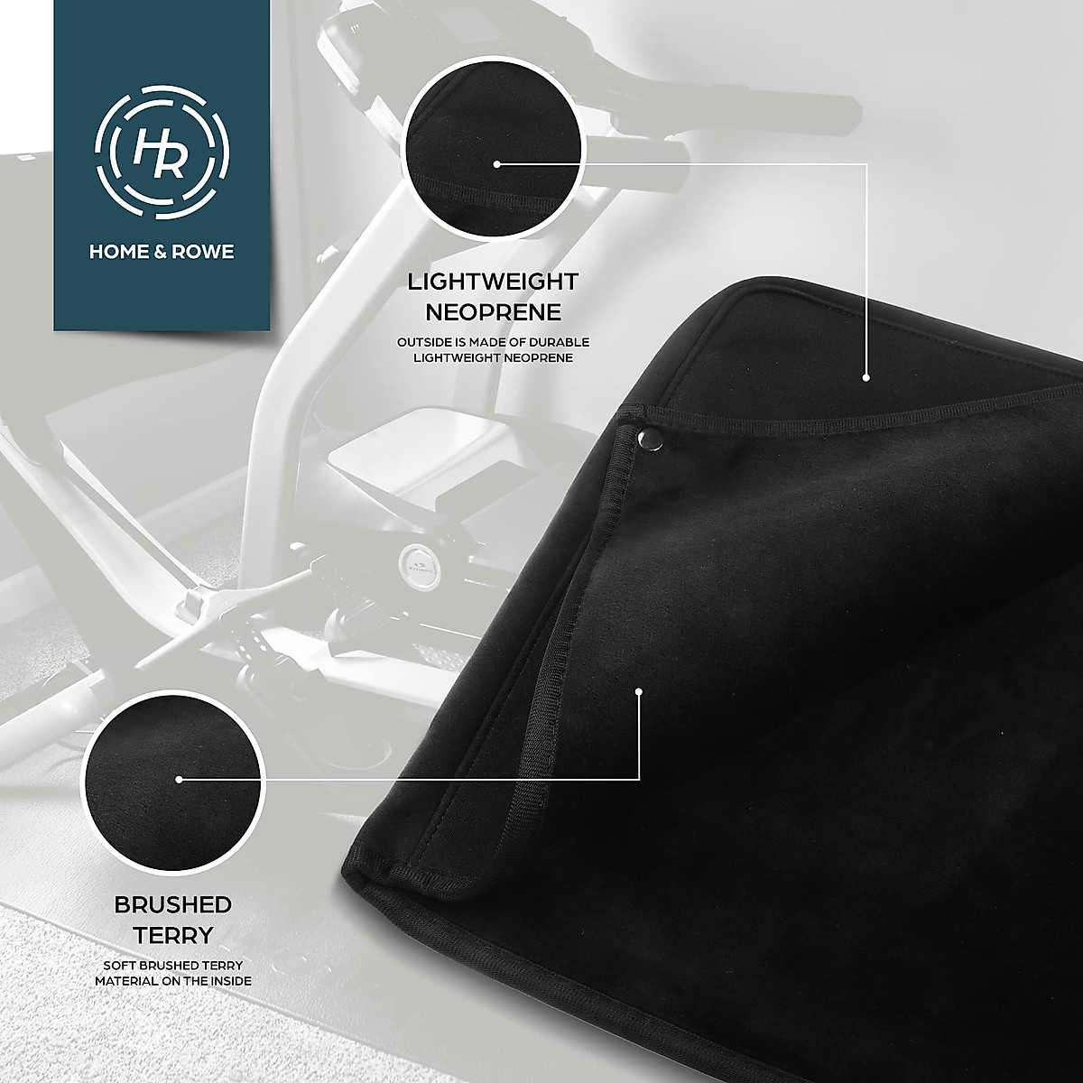 Neoprene Screen Cover for Hydrow Rowing Machine - Screen Protector Compatible with The Screen of The Hydrow Rower- Hydrow Accessories