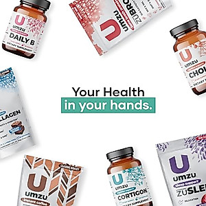 UMZU ZuEnzymes Digestive Enzymes Supplement | 21 Enzymes for Gut Health Support, Digestion & Nutrient Absorption | Helps Break Down Lactose, Carbs, Proteins & Fats (30 Day Supply | 30 Capsules)