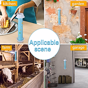 2 Pcs Sticky Fly Trap Fly Stick with Hanging Hook Adhesive Fly Catcher for Indoor Outdoor Trap Houseflies and Flying Insects Mosquito Bee Wasp Moth