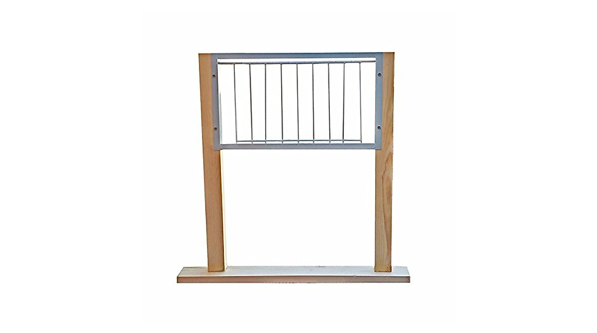 10PCS Pigeon Entrance Trap - One-Way Window Door Curtain Iron T Bars