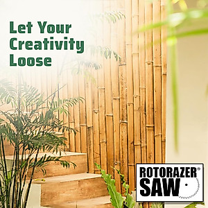 ROTORAZER SAW Platinum Compact Circular Saw Set - New Model for 2024! Extra Powerful - Deeper Cuts! Cut Drywall, Tile, Grout, Metal, Pipes, PVC, Plastic, and Copper. AS SEEN ON TV! (Green)