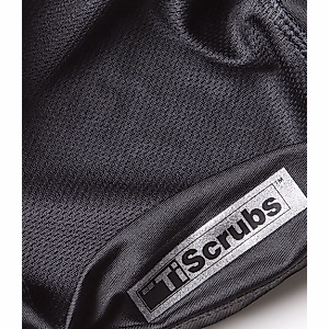 TiScrubs Men's Surgical Skull Hat Scrub Cap (2XL/3XL, Black)