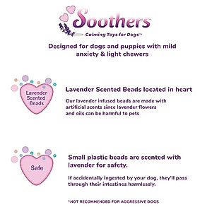 SPOT Soothers Heartbeat Bunny- Calming Toy for Dogs with Heartbeat Pulse, Separation Anxiety Relief and Behavioral Training Aid for Puppy Calming, 12in