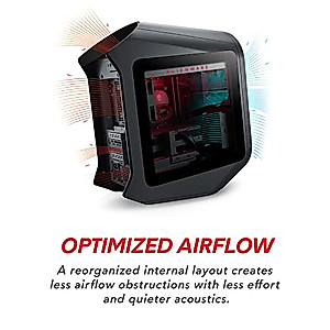 Alienware Aurora R14 Liquid Cooled Gaming Desktop - AMD Ryzen 9 5900, 32GB 3466MHz RAM, 1TB SDD + 2TB HDD, NVIDIA GeForce RTX 3080 10GB GDDR6X Graphics, VR Ready, USB-C, Windows 11 Home – Black