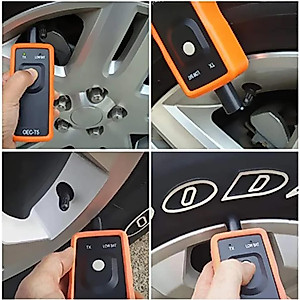 TPMS Relearn Tool for GM Tire Sensor, Automotive Tire Pressure Monitor Sensor Activation Reset Tool EL-50448 OEC T5, System Programming Training for Most GM Series Vehicles, Car Accessories.