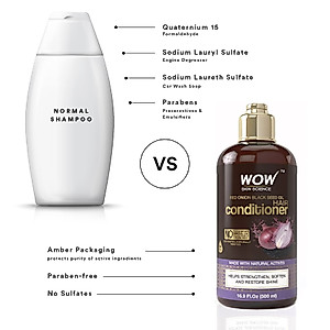 WOW Skin Science Red Onion Black Seed Oil Conditioner 500ml