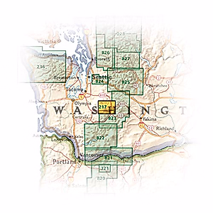 Mount Rainier National Park Map (National Geographic Trails Illustrated Map, 217)