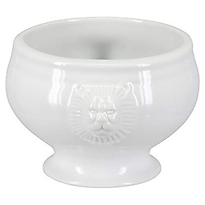 BIA Cordon Bleu Soup Lions Head Bowl, Set of 4, White (900178S4SIOC)