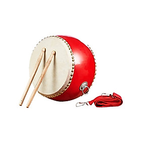 WILD COTTAGE Chinese drum Hand Percussion instrument Tambourine Taiko Musical Instruments Glove& false beard For Adult youth
