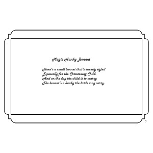 Angel Lace Christening Handkerchief Bonnet