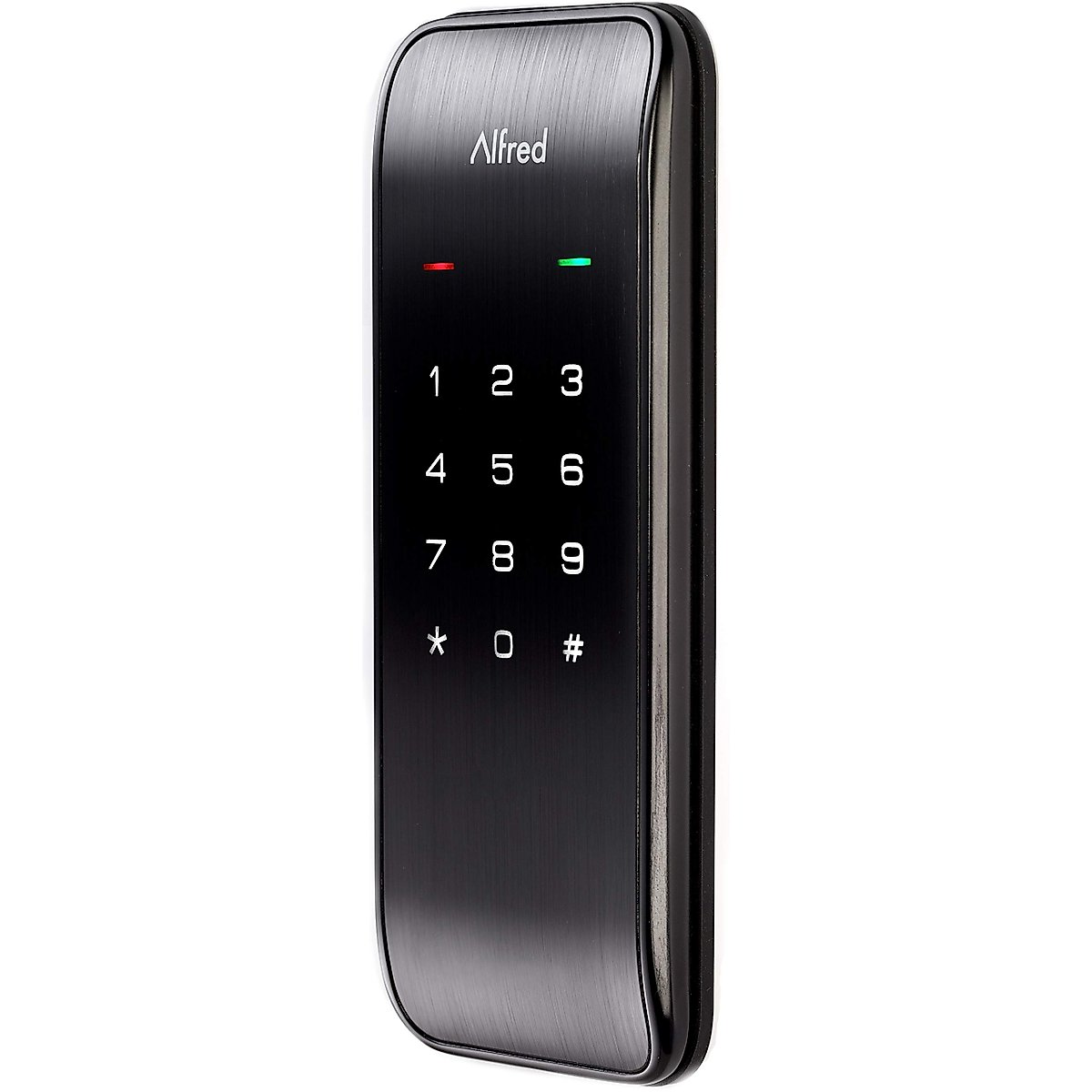 Alfred DB2 Smart Door Lock Deadbolt Touchscreen Keypad, Pin Code + Bluetooth, Up-to 20 Pin Codes (Black)