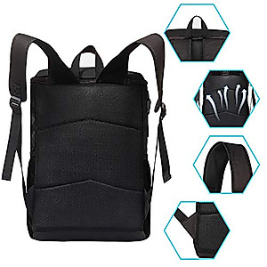 SEEHONOR Insulated Cooler Backpack Leakproof Soft Cooler Bag Lightweight Backpack Cooler for Lunch Picnic Fishing Hiking Camping Park Beach, 25 Cans