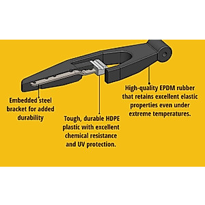 Kenworth Peterbilt Hood Latch assembly kit/set L56-0001 -comes with polished stainless steel brackets