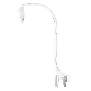 Baby Crib Mobile Arm with Music Box Spin Motor（24 inch ）, AICMEI Nursery Decor Hanger -DIY Toy Decoration Move Bracket，Double nut Adjustment and Fixing