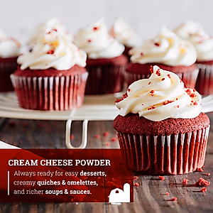 Hoosier Hill Farm Cream Cheese Powder, 1LB (Pack of 1)