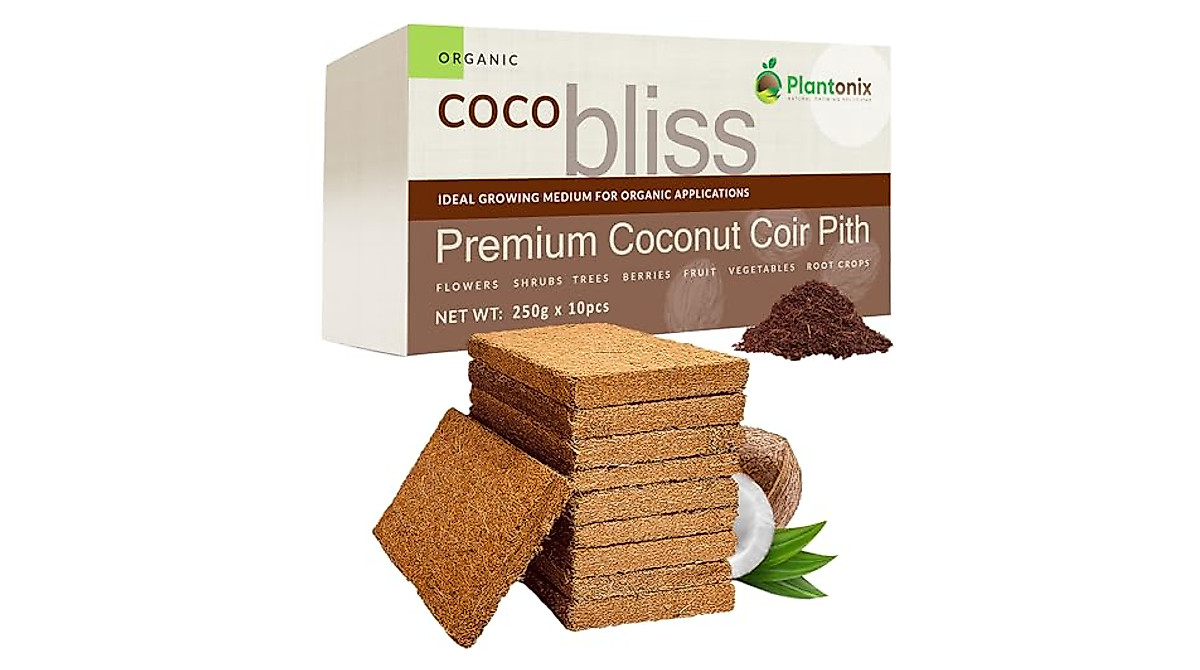 Coco Bliss - Organic Coconut Coir Pith for Plants