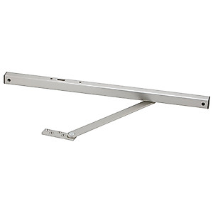 Glynn-Johnson 904S US32D Extra-Heavy Duty Overhead Stop, Size 4, Satin Stainless Steel Finish