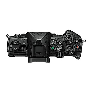 OM System OM-5 Black Micro Four Thirds System Camera Outdoor Camera Weather Sealed Design 5-Axis Image Stabilization 50MP Handheld High Res Shot