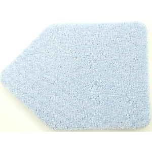 MinnYaso Magic Sponge Eraser Pads Fit Extendable Tub Tile Scrubber Brush | Magic Sponge Eraser Cleaning Scrubber Refill Replacement Pads | Compatible with Moku, Yocada & Cleanhome & Others | 3 Pack