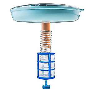 XtremepowerUS 90120 System Reduces Chlorine Algae Purifier Pool Solar Ionizer, Blue