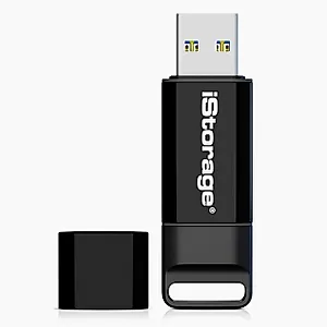 iStorage datAshur BT 32 GB | Encrypted Secure Flash Drive | Unlock via Smartphone Using Bluetooth | FIPS 140-2 Level 3 Certified | Remote Management Ready