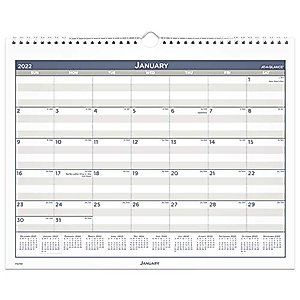 2022 Wall Calendar by AT-A-GLANCE, 15" x 12", Medium, Vertical, Multi-Schedule (PM22MS28)