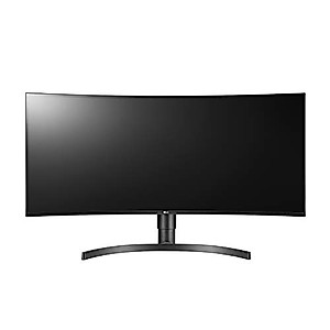 LG 34WL85C-B UltraWide 34” 21:9 Curved WQHD (3440 x 1440) IPS Display, sRGB 99% Color Gamut, HDR 10, Height / Tilt Adjustable Stand – Black