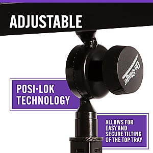 OnStage KSA8585 Keyboard Accessory Tray, Black