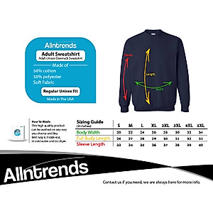 ALLNTRENDS Adult Sweatshirt Ireland 4 Leaf Clover Lucky St Patrick's Irish Top (L, Forest Green)